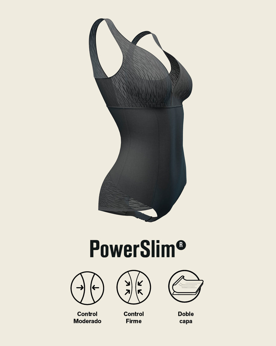 Faja tipo body con bralette incorporado con control de abdomen ...