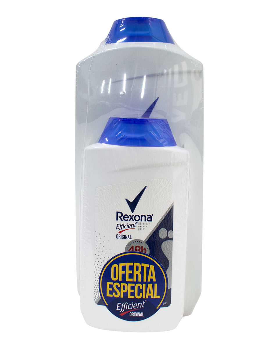 Rexona Efficient Talco 6 x 200 g + 50 g | Leonisa Perú